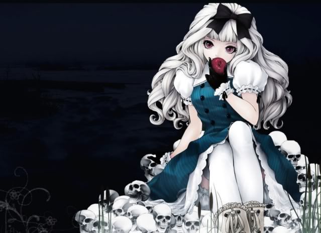 12887765371440x900scary Goth Anime Girl 3 Photo By Brokenangel13 Photobucket