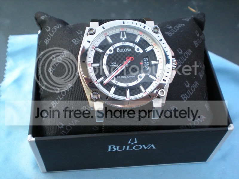 SOLD: Bulova Precisionist Champlain 96B133/96B132, titanium, rare and ...