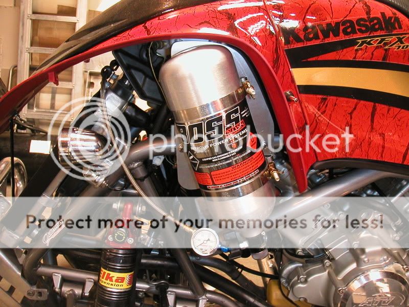 My Boss Noss nitrous kit install | Kawasaki ATV Forum