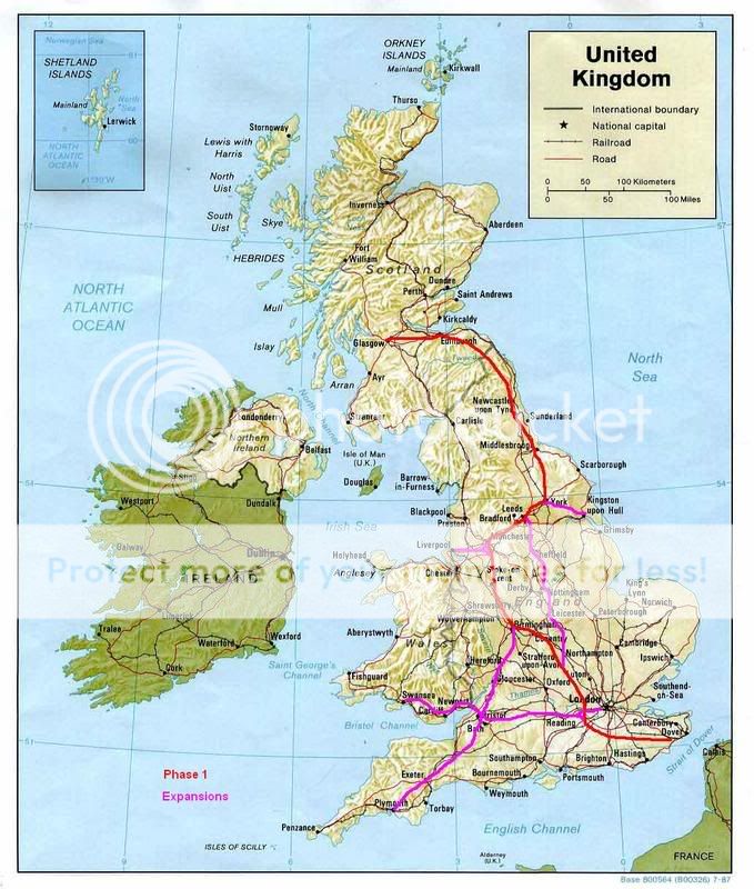 Your UK high speed rail (or maglev) route - where would it go? | Page 3 ...