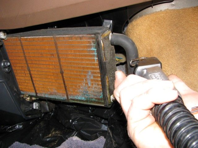 The cheater's way of replacing a heater core