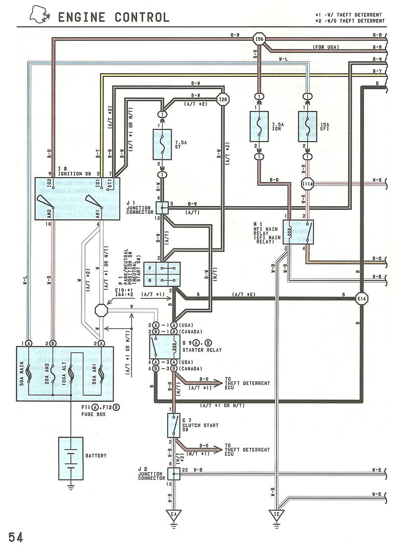 electrical diagrams of fuel delivery system