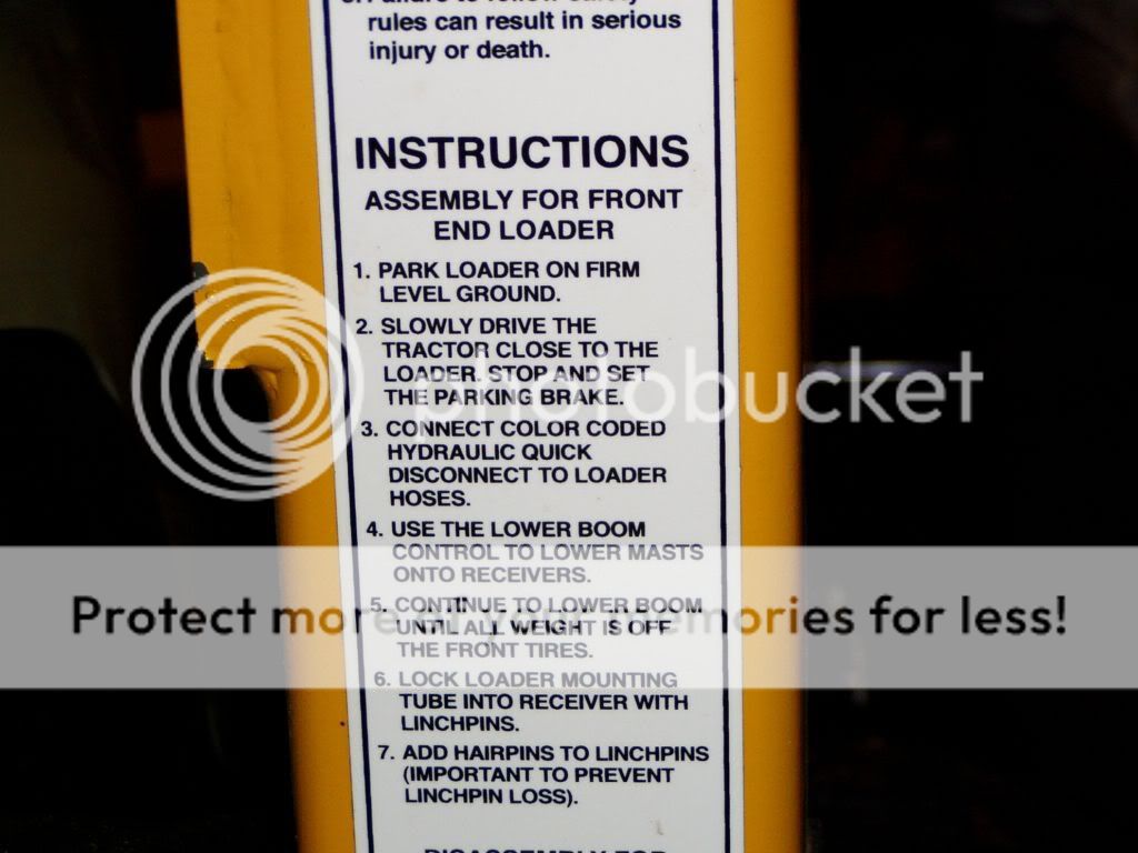 cub Cadet 6284 Loader removal | My Tractor Forum