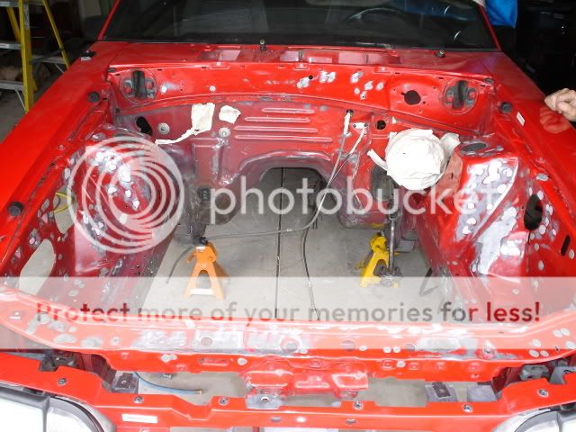 POR-15 or Two stage paint engine bay??? (pics) | Ford Mustang Forums