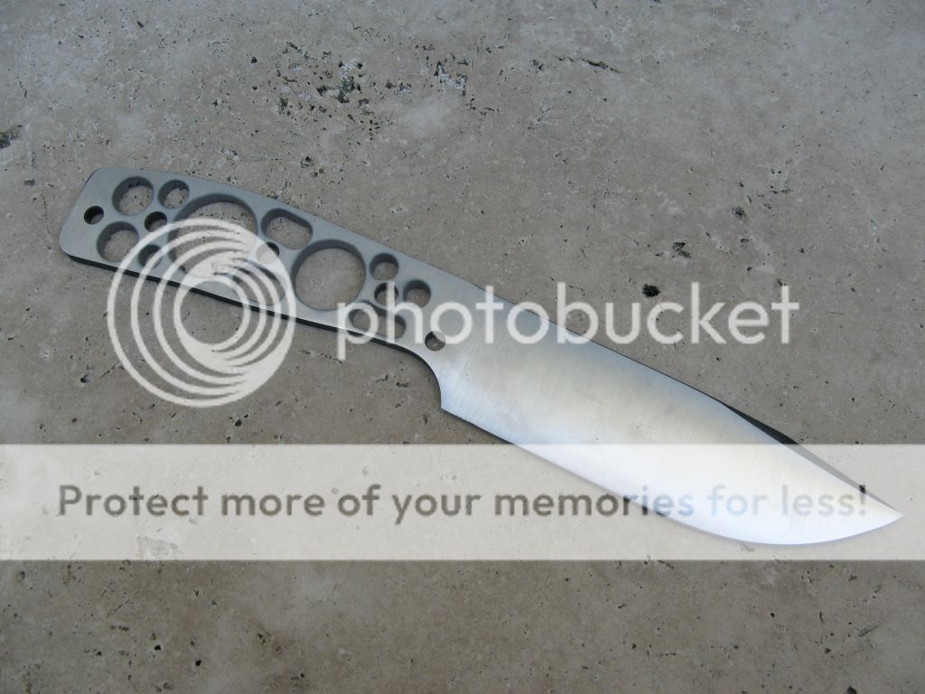 Busse SAR5 Satin Finish Convex Edge Skeletonized Handle Custom Handle ...