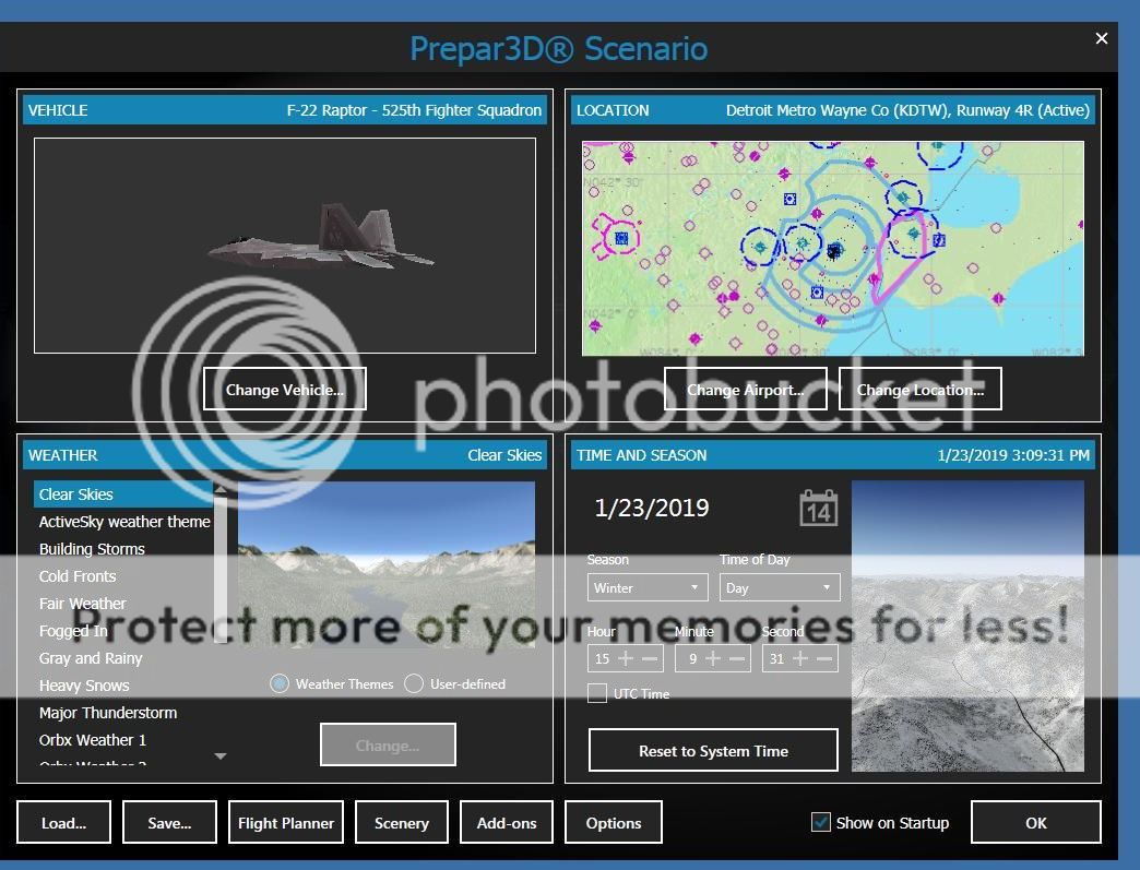 [RESOLVED] System Time - Prepar3D Forums