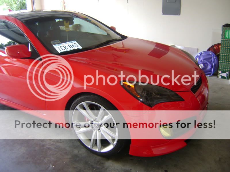 Prodigy lip on the car, finally! | Hyundai Genesis Forum