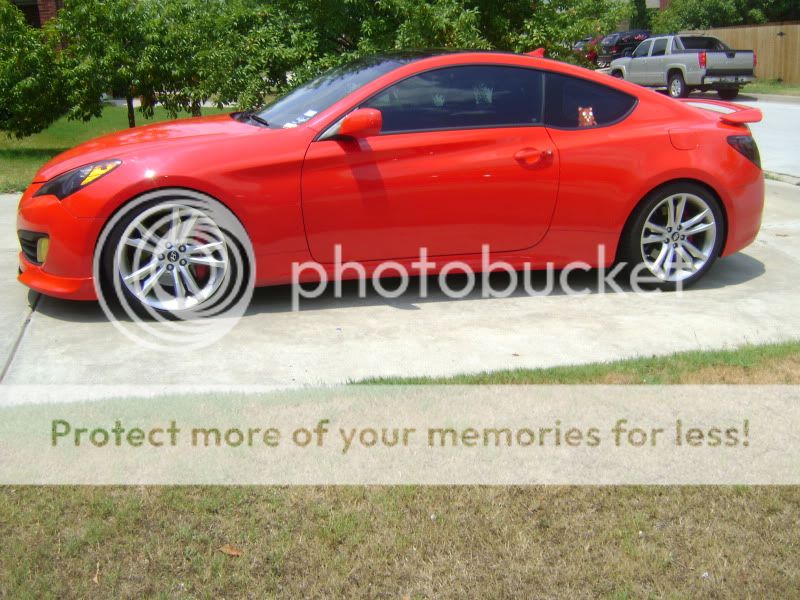 Prodigy lip on the car, finally! | Hyundai Genesis Forum