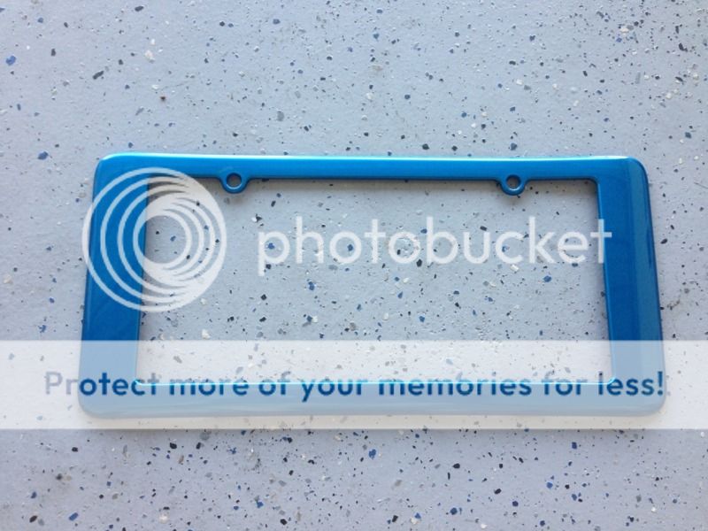 FS: Jetstream Blue Rear license plate frame - CorvetteForum - Chevrolet ...