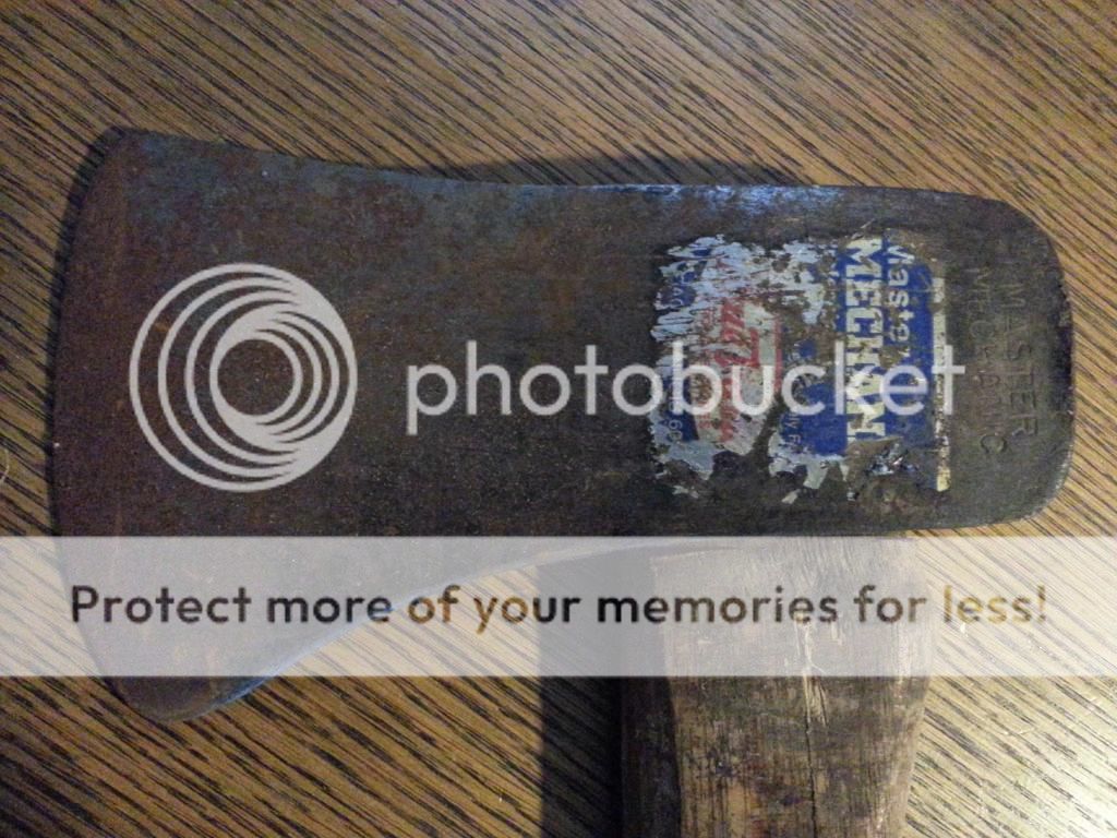 Can anyone tell me about this Master Mechanic Michigan pattern axe head ...